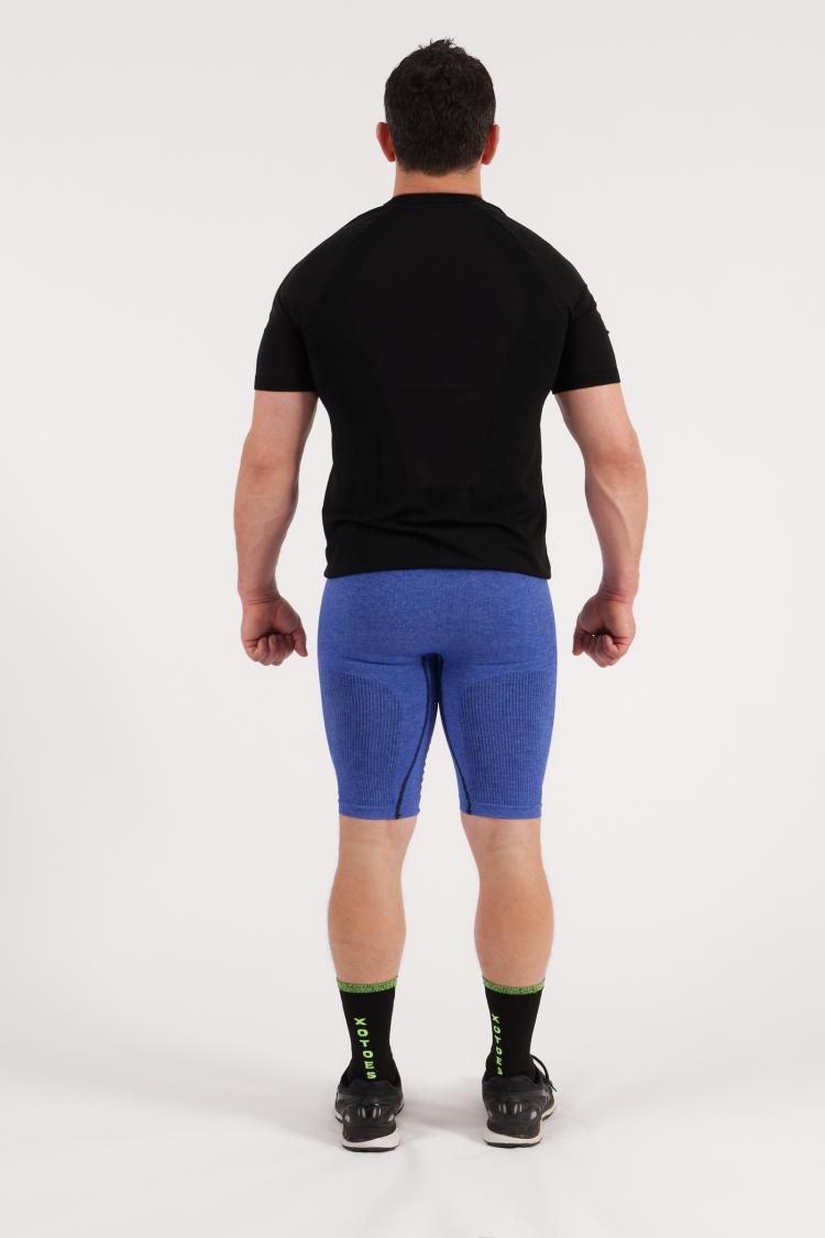 4.0 Men's MID Compression Shorts 3/4 (Mid Rise Waist) Made in the USA ...