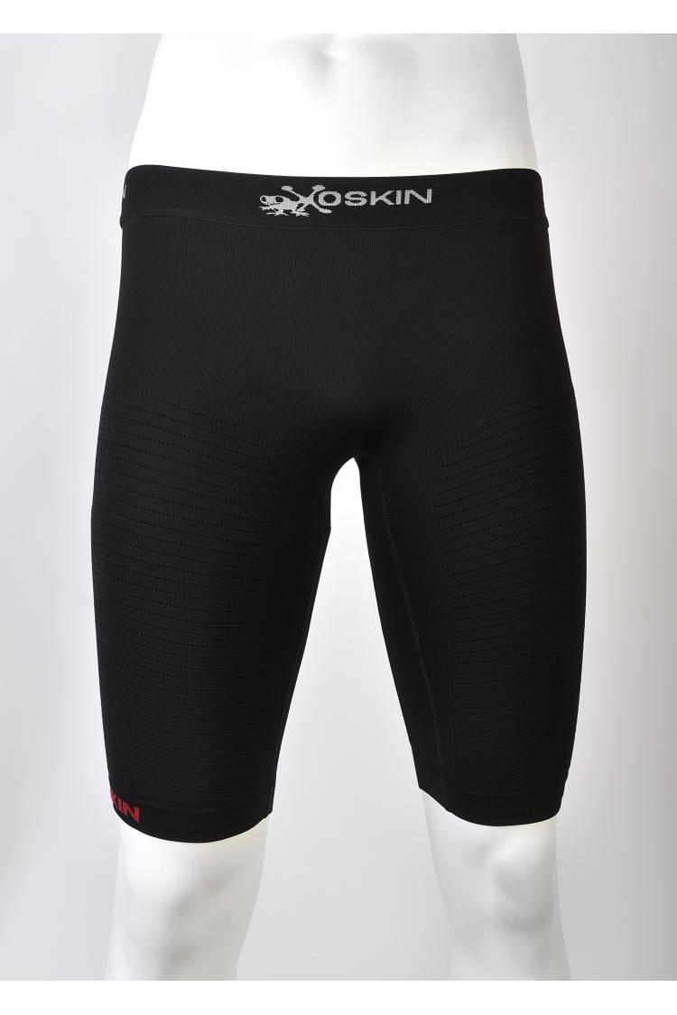 4.0 Men's MID Compression Shorts 3/4-MID Rise 2 Way-Stretch XO Waist Band