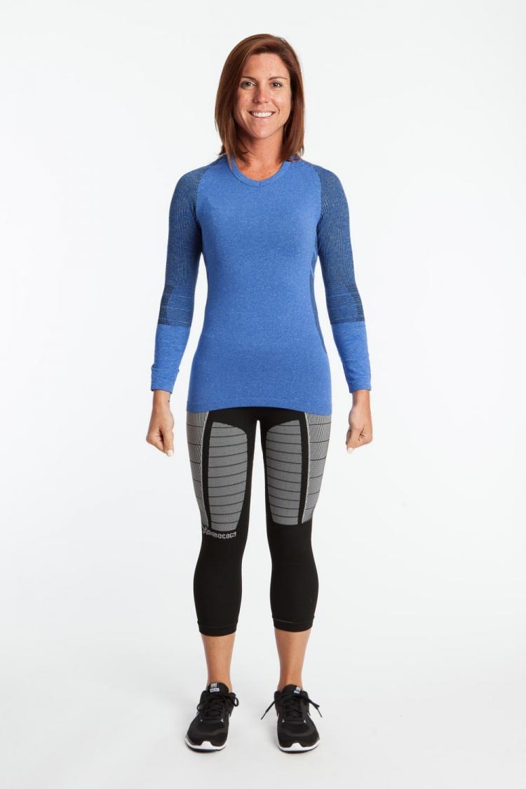 2.0 Long Sleeve Heathered Form Fit *Made in the USA*