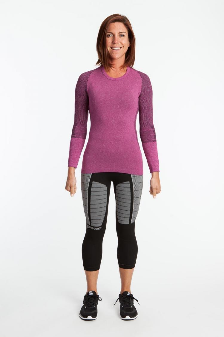 2.0 Long Sleeve Heathered Form Fit *Made in the USA*